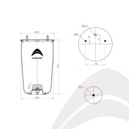 AIR SPRING SERVICE ASSEMBLY | Alon Automotive